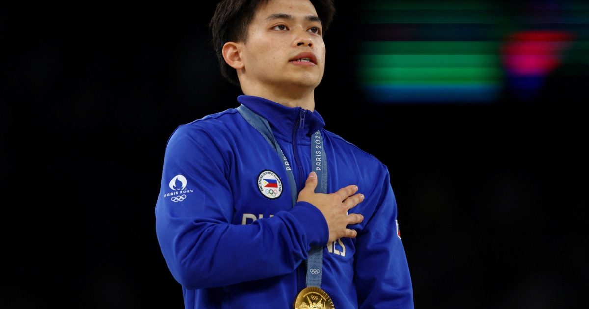 Carlos Yulo Bags Double Gold at the Paris Olympics 2024
