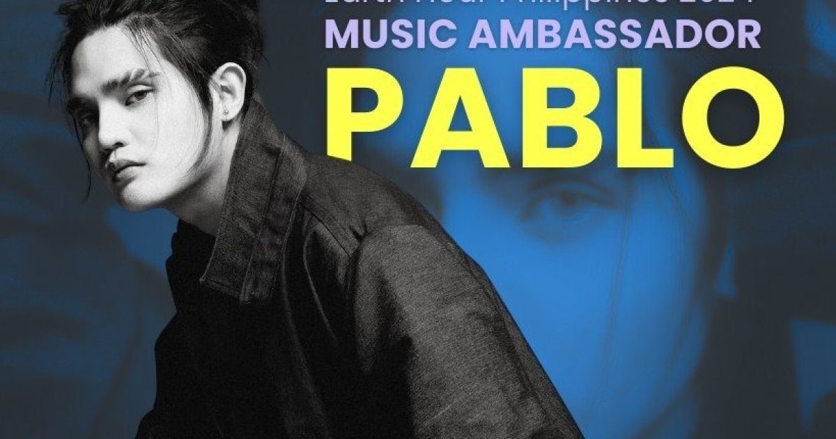 Catch SB19's Pablo at Earth Hour 2024 Celebration This March