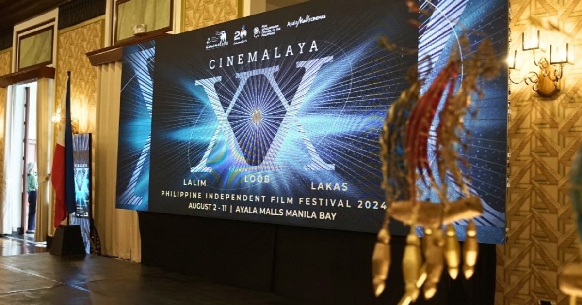 Cinemalaya Film Fest to Hold Its 20th Edition This August