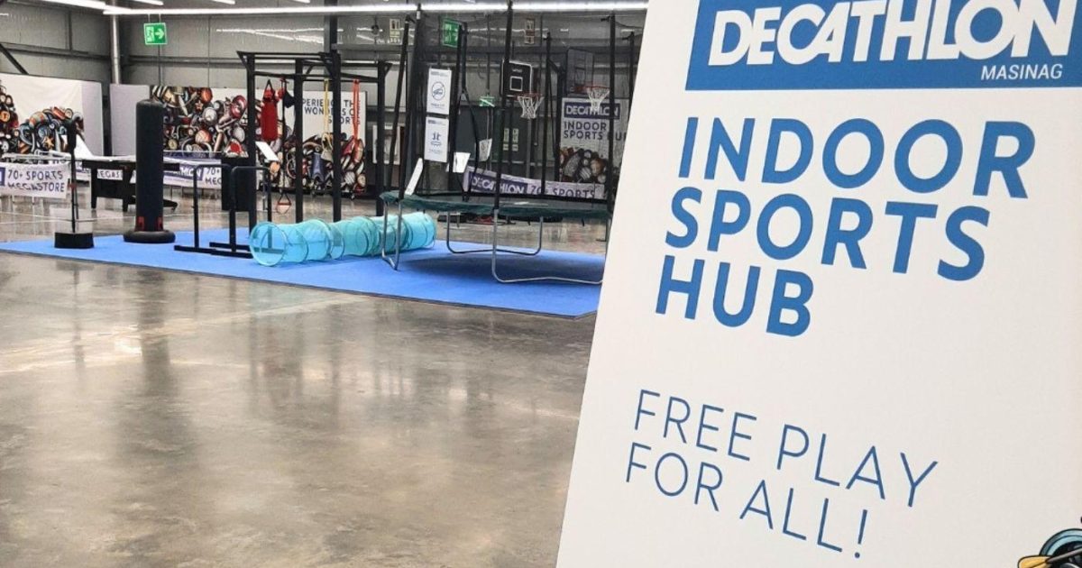 Decathlon Unveils New Free Indoor Sports Hub at Masinag