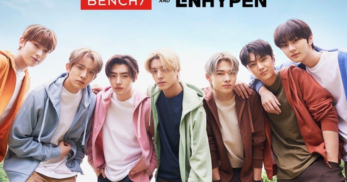 Clothing Label Bench Reveals Exclusive Enhypen Collection
