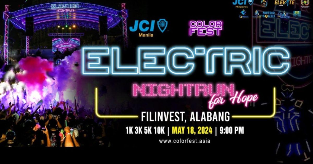 JCI Hosts Fun Run at Night for Hospicio de San Jose