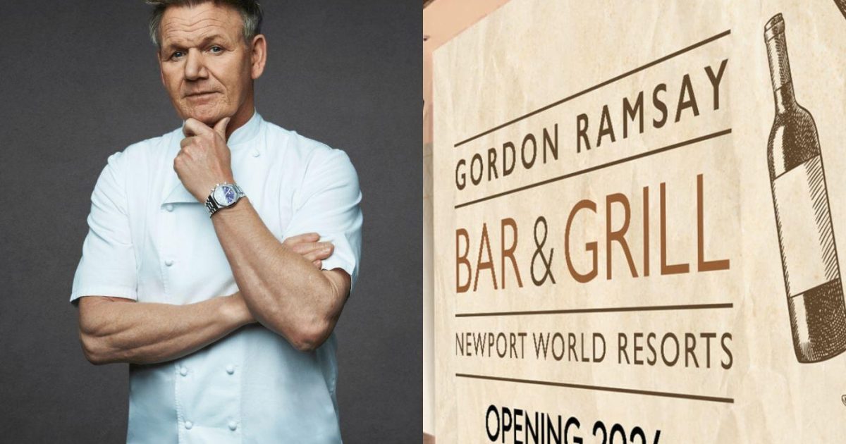 Gordon Ramsay Bar & Grill PH to Open in Newport This August
