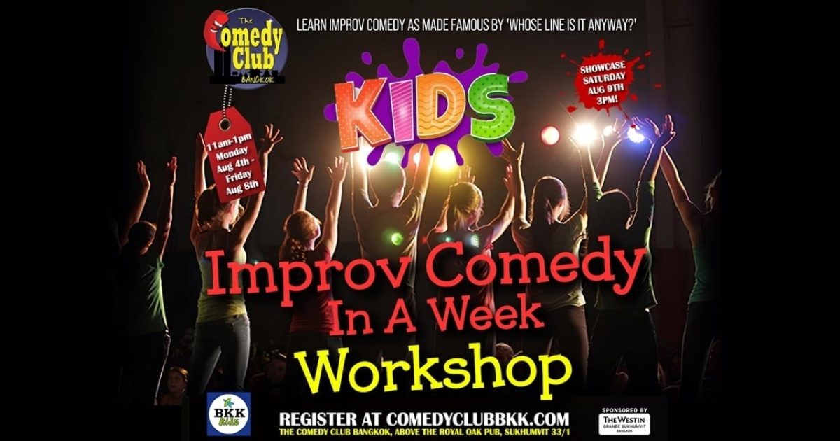 KIDS - Improv Comedy In A Week Workshop | The Beat Bangkok