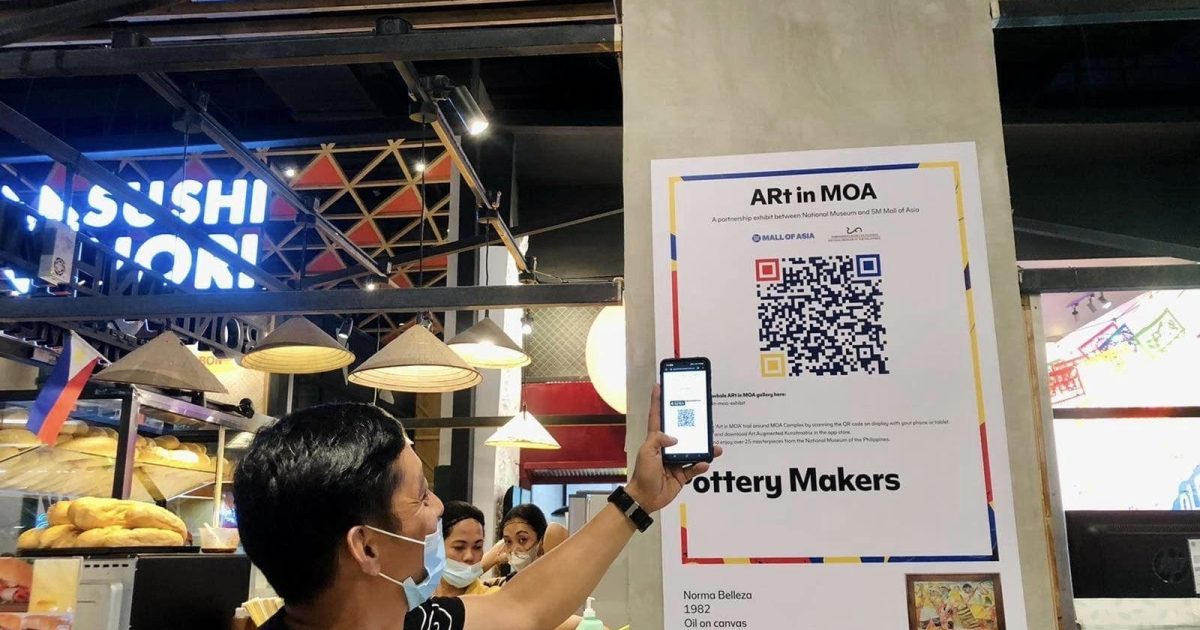 SM, Nat'l Museum Bring Pinoy Artworks to MOA in AR Exhibit