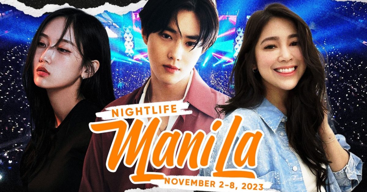 Nightlife Manila: The Best Events & Gigs on Nov. 2-8, 2023