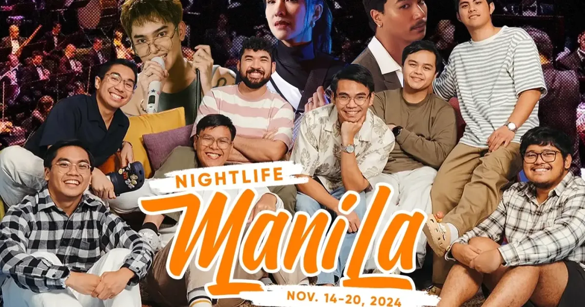 LIST: Best Concerts & Parties in Manila on Nov. 14-20, 2024