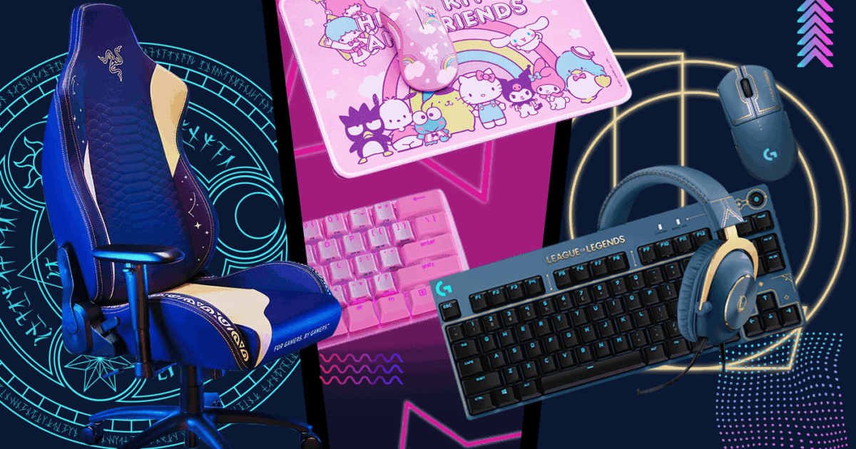 PC Gaming Gear Collabs You Would Love to Have on Your Desk