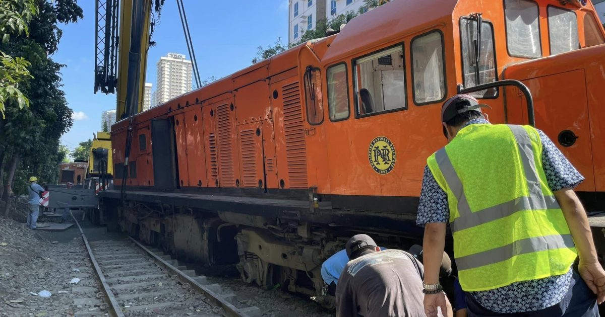 Look: PNR Train Rerailment, Restoration in Don Bosco Ongoing