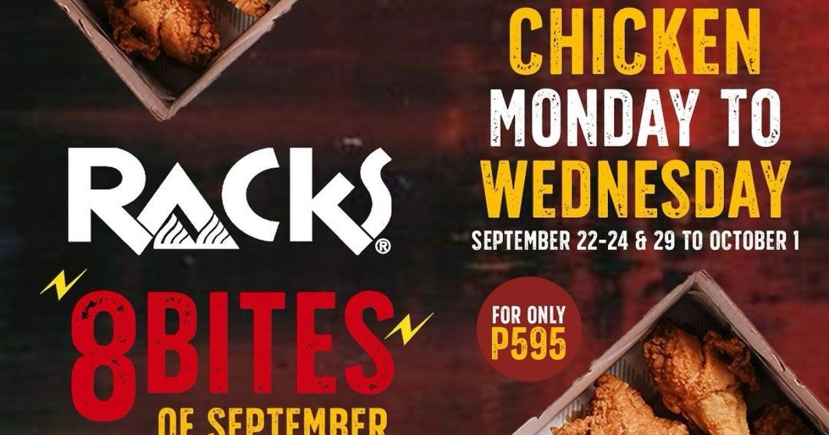 RACKS - 8 BITES OF SEPTEMBER | The Beat Manila