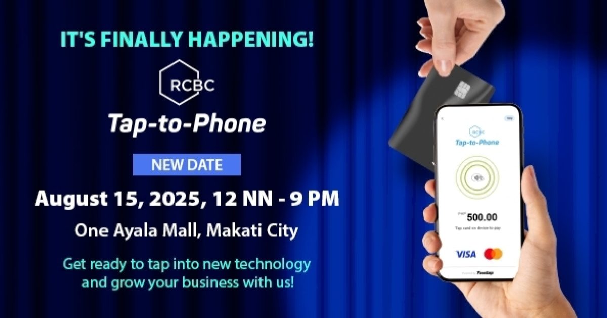 RCBC Tap-to-Phone Launch & Bazaar | The Beat Manila