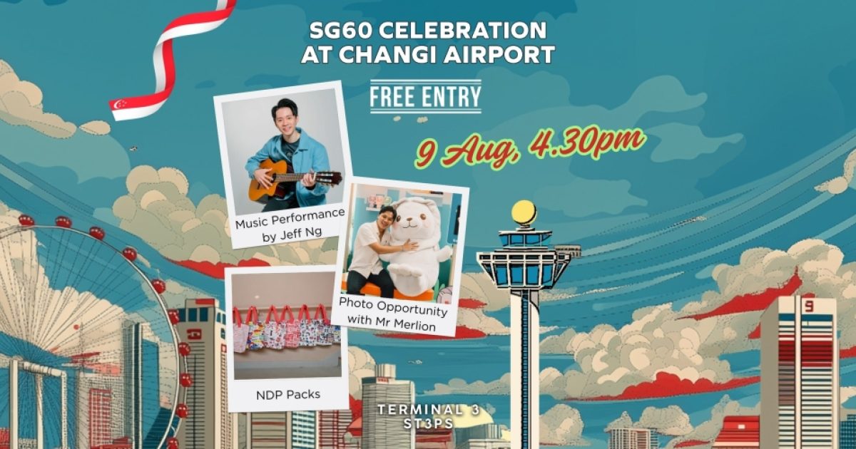 SG60 Celebration 'ST3PS' at Changi… | The Beat Singapore
