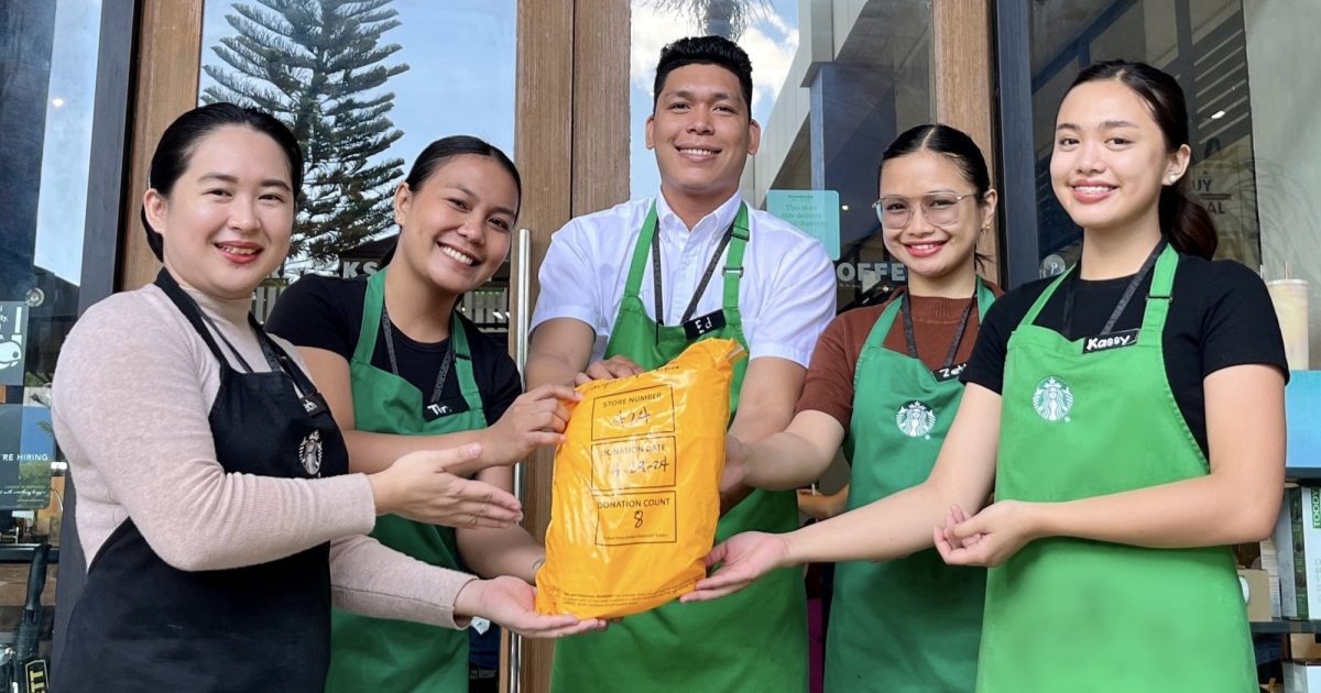 Starbucks Unveils Community Service Efforts Across PH