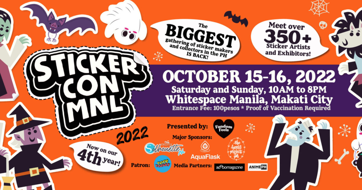 Your Ultimate Guide to Sticker Con MNL 2022