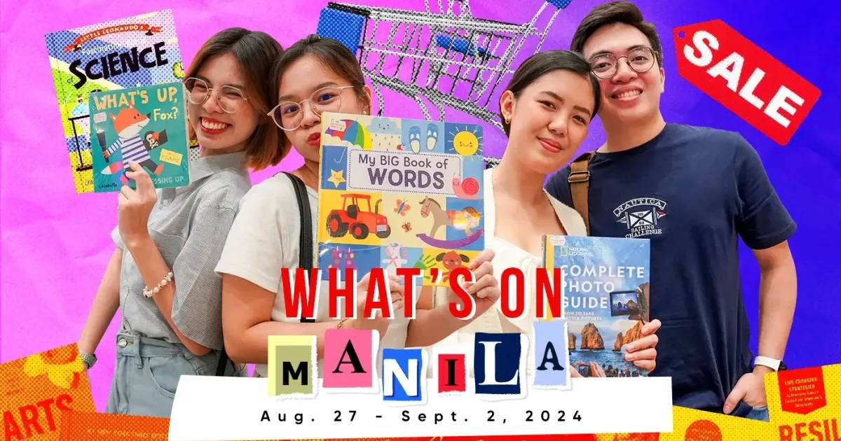 LIST: Things to Do in Manila on Aug. 27-Sept. 2, 2024
