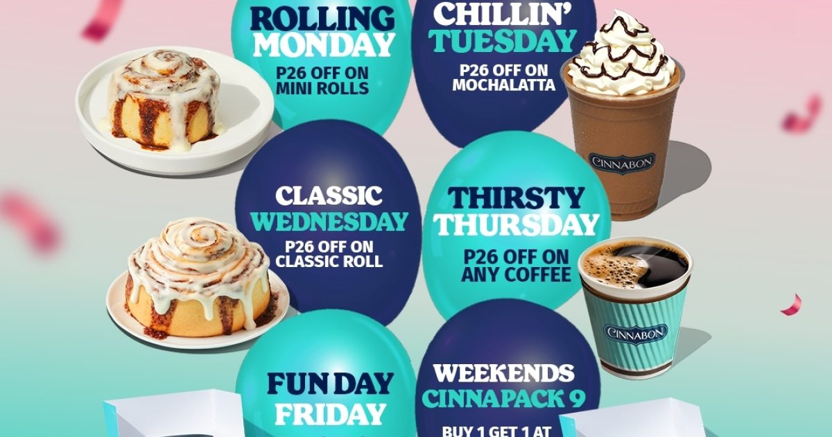 Cinnabon Philippines: Swirling Into 26… | The Beat Manila