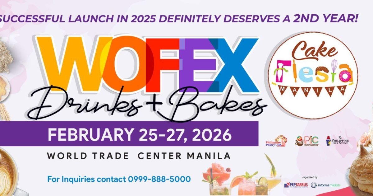 WOFEX Drinks + Bakes 2026 | The Beat Manila