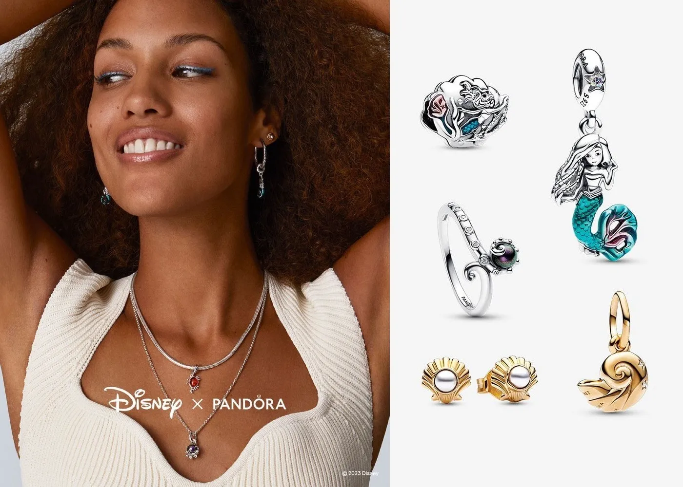 Pandora Releases New ‘The Little Mermaid’ Collection