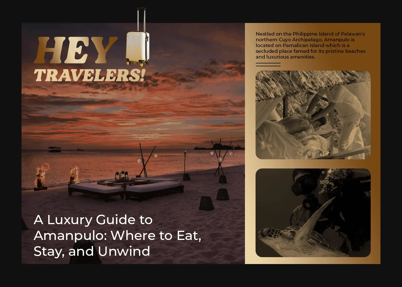 Where to Eat, Stay, and Unwind in Amanpulo