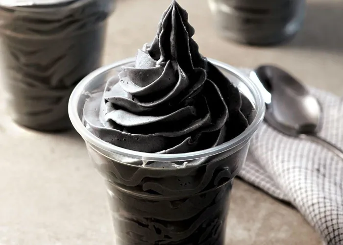 Good News, Ice Cream Fans: Lawson’s Black Soft Serve is Back
