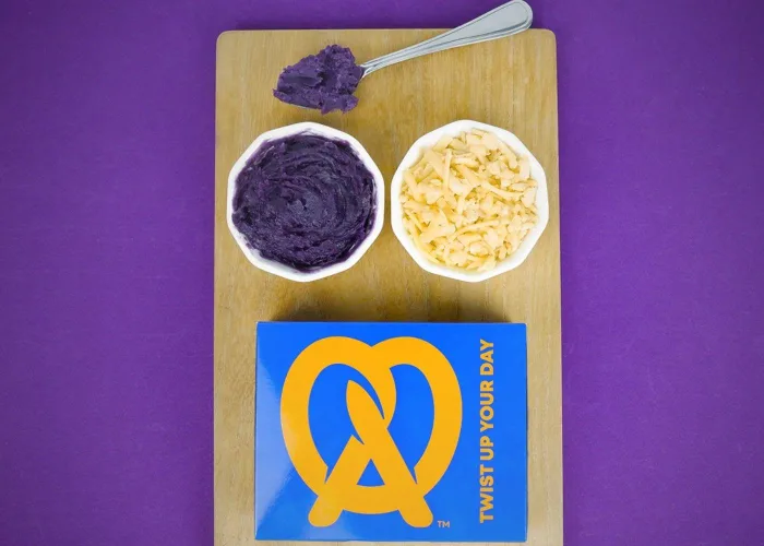 Auntie Anne’s Ube Cheese Bites Is Back on the Menu