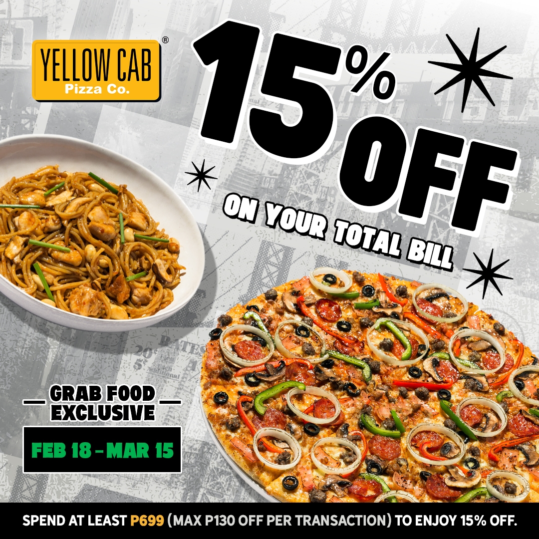Yellow Cab Pizza Co. - 15% OFF with… | The Beat Manila