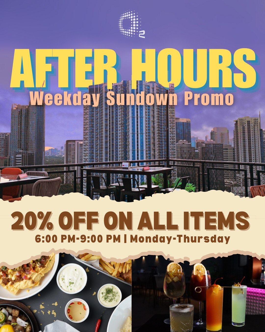 O2 Rooftop Bar - After Hours Weekday… | The Beat Manila