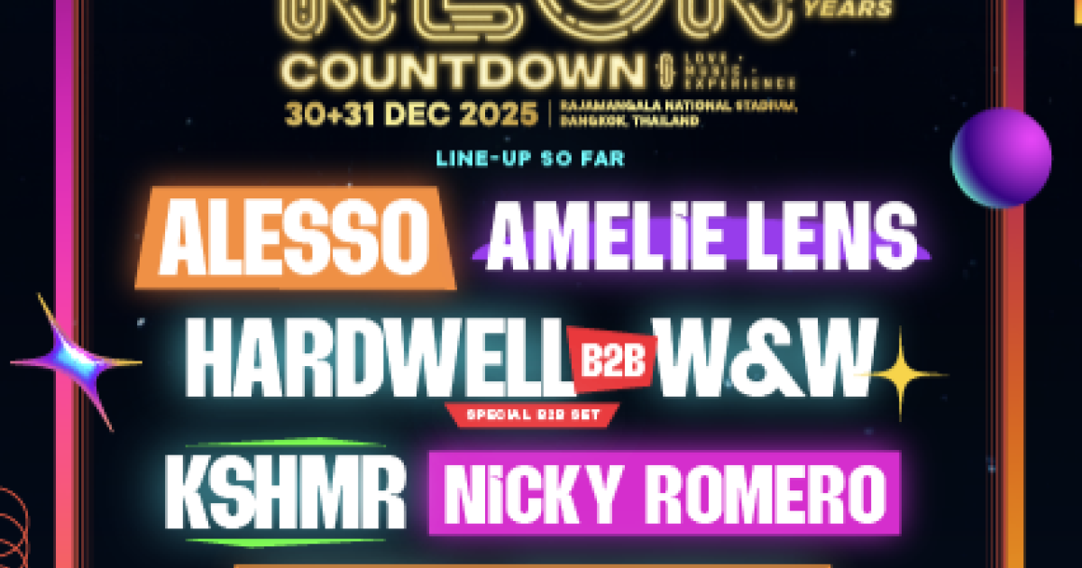 NEON COUNTDOWN: Countdown to a Decade | The Beat Bangkok
