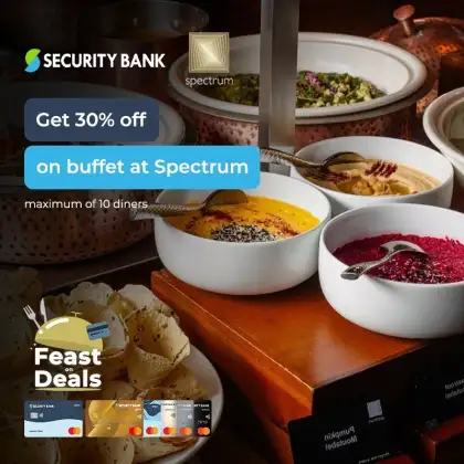 Spectrum - 30% OFF with Security Bank | The Beat Manila