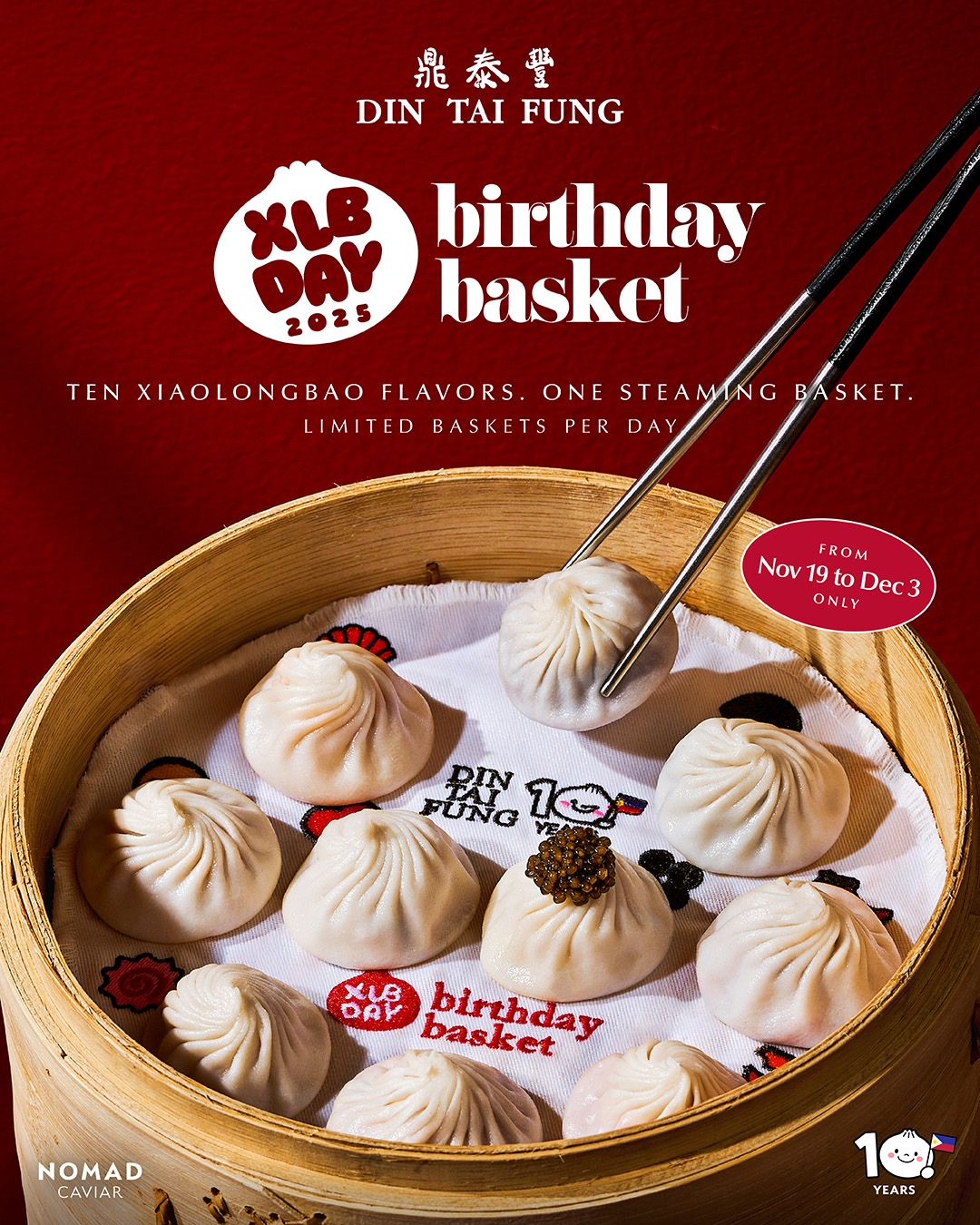 Din Tai Fung Philippines - XLB Day 2025 | The Beat Manila