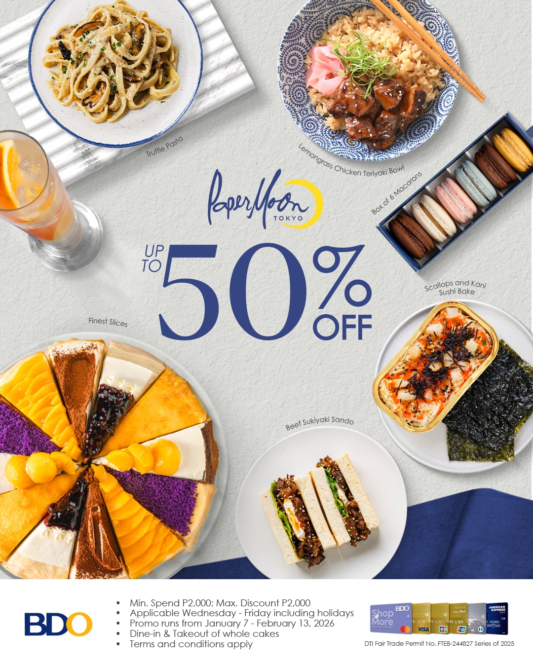 Paper Moon Tokyo - Up to 50% OFF with BDO | The Beat Manila