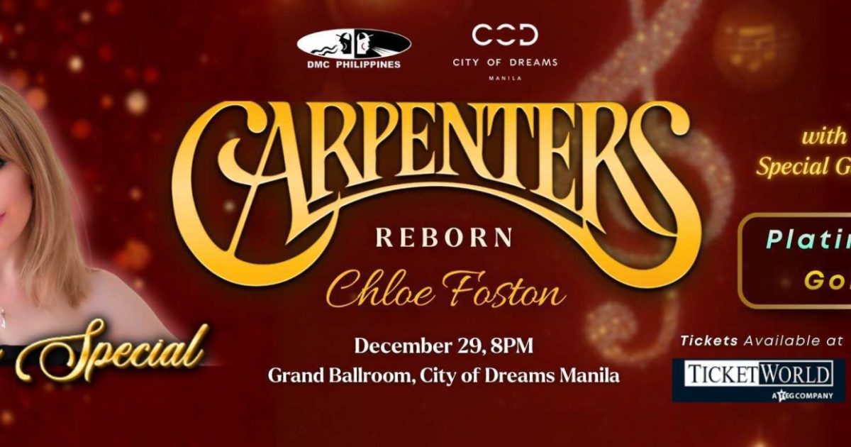 Carpenters Reborn by Chloe Foston | The Beat Manila