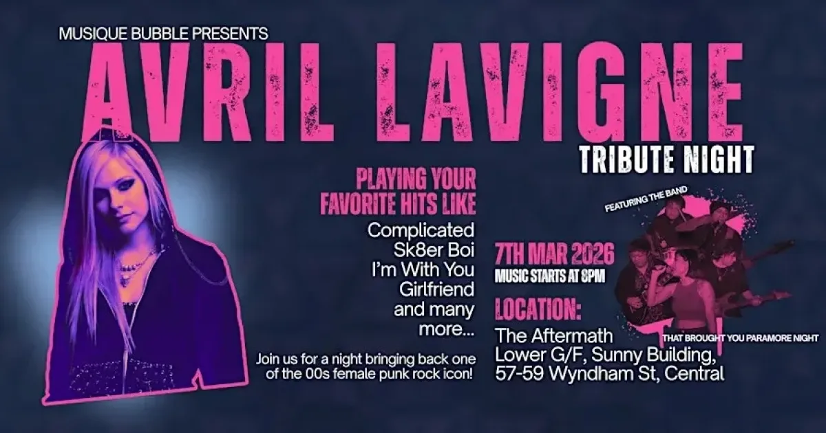 Avril Lavigne Tribute Night | The Beat Hong Kong