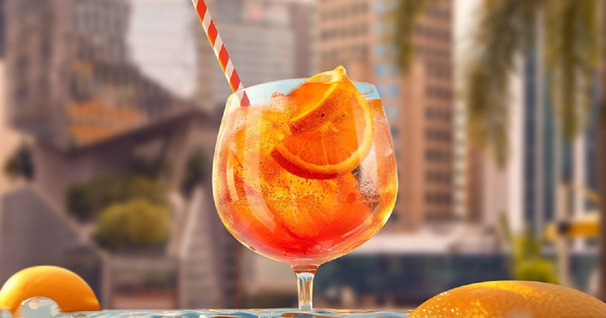 Sunset Spritz at Rooftop at QT | The Beat Singapore