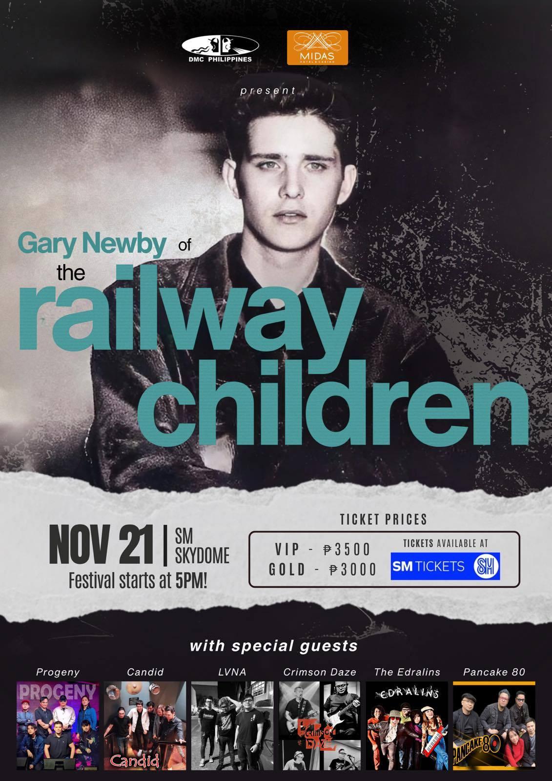 Gary Newby Of The Railway Children | The Beat Manila