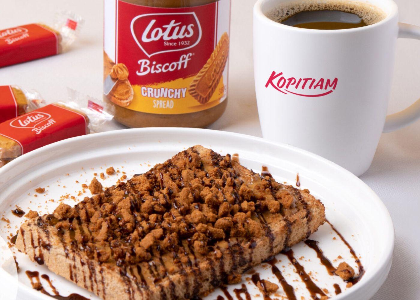Order a Biscoff Toast Set Until Oct. 31 at Kopitiam