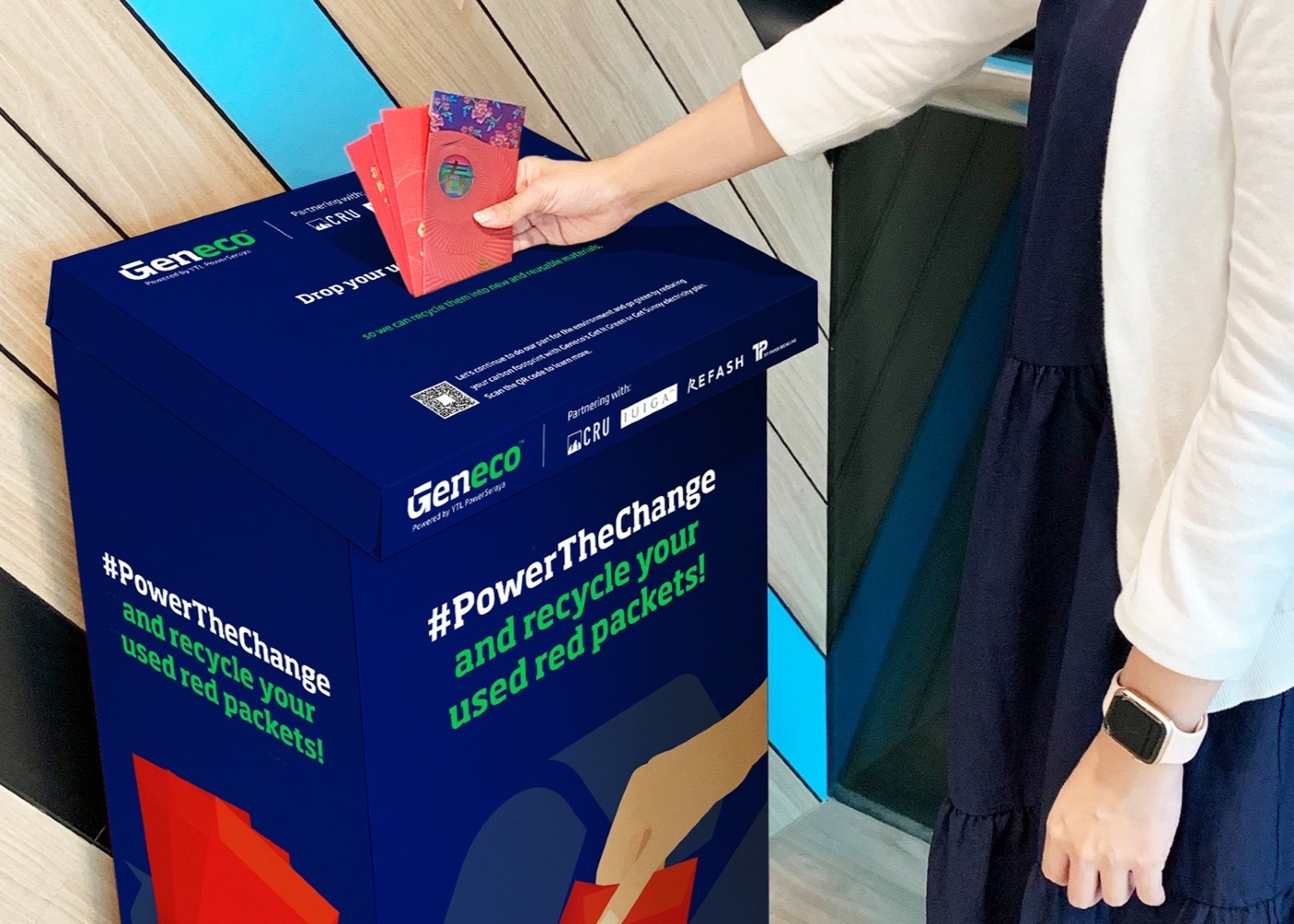 Drop Your Used Ang Baos at These Recycling Bins Around SG