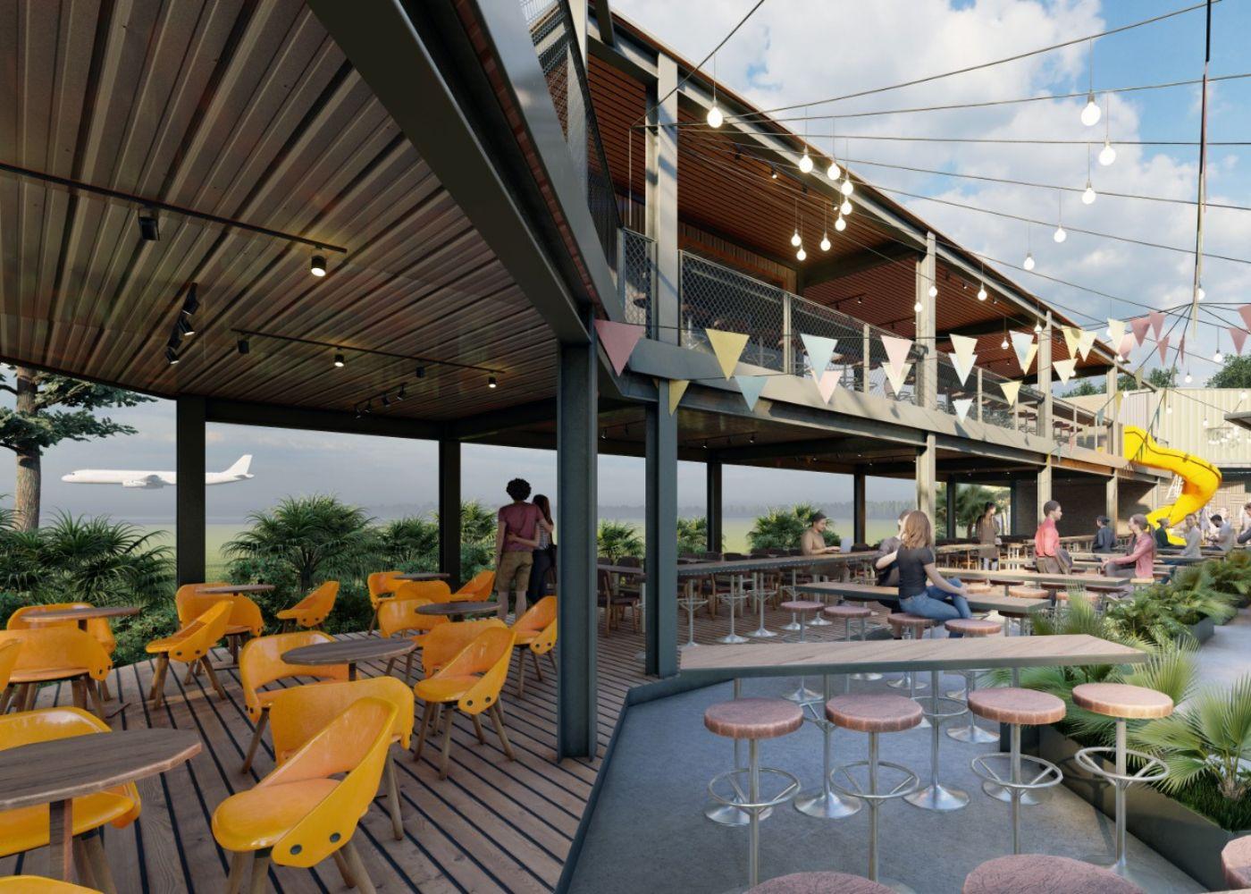 New Cosford Container Park Opens With Changi Airport Views