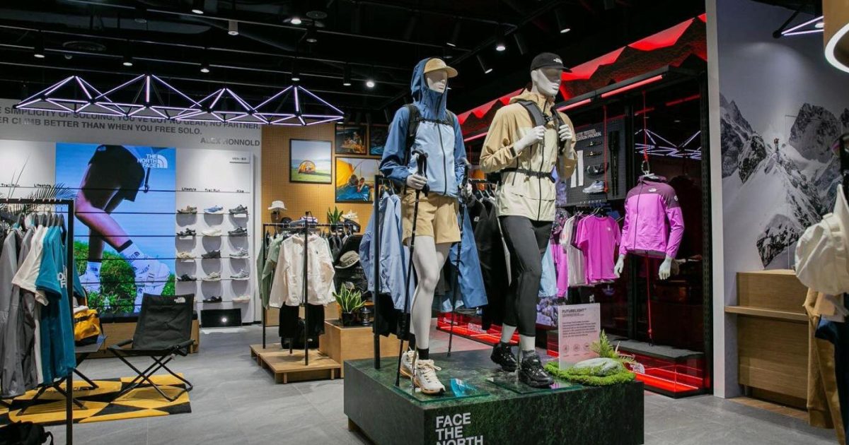 Outdoor Brand the North Face Reopens in SG at VivocCity