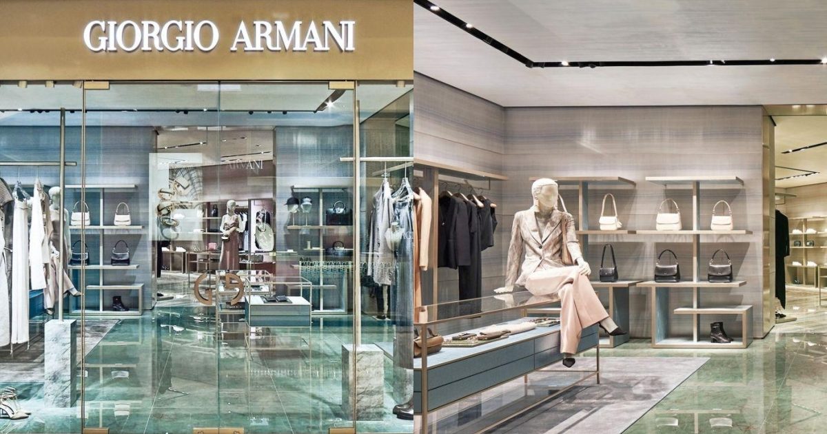 Giorgio Armani Unveils New Boutique at Takashimaya S.C.