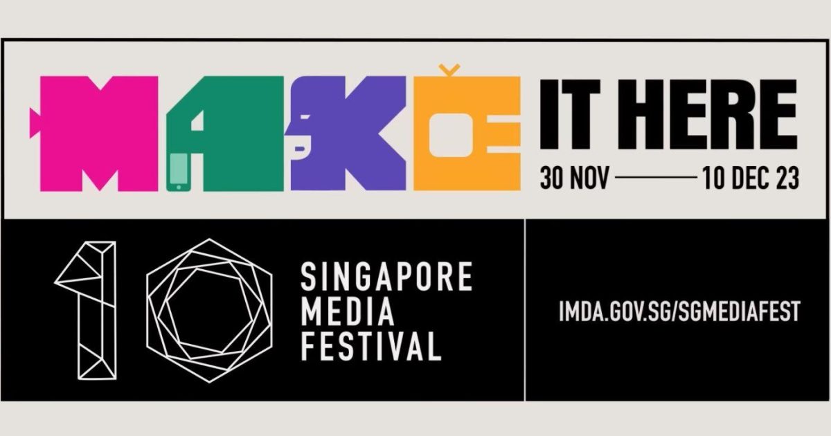 Singapore Media Festival Returns from Nov. 30-Dec. 10