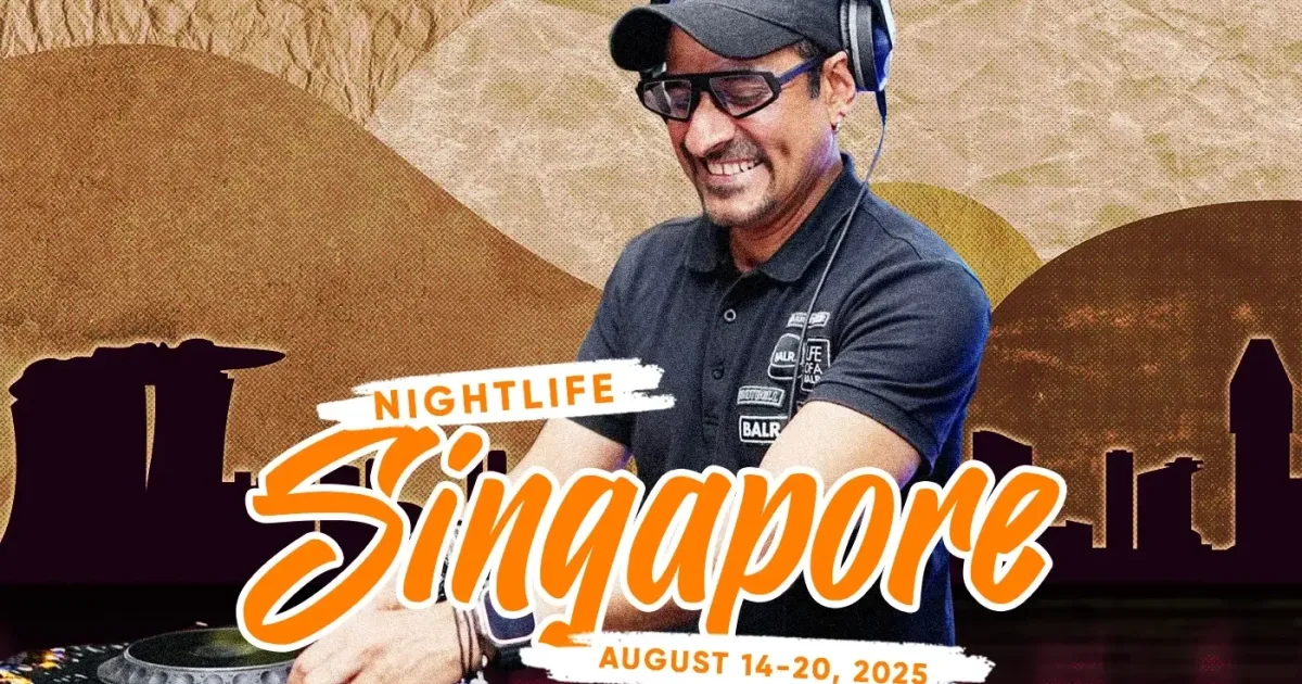 LIST: DJ Parties & Gigs in Singapore on Aug. 14-20, 2025