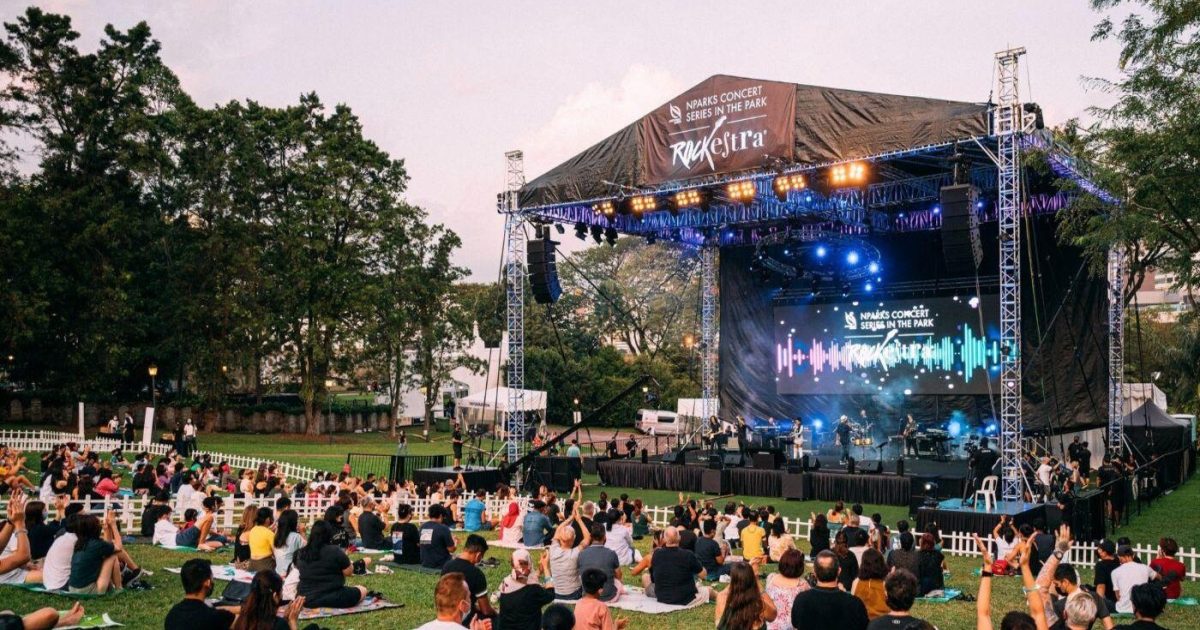 NParks' Free Concert 'Rockestra’ Returns on Feb. 25