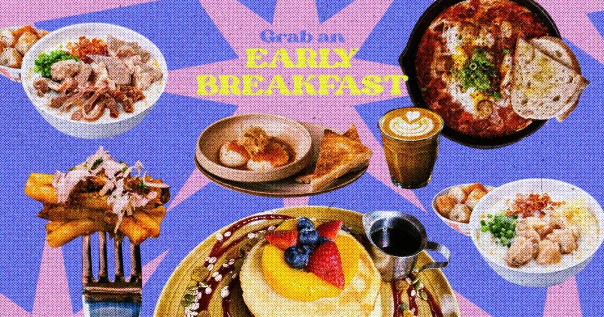Breakfast Spots That Are Open Before 9 AM in Singapore