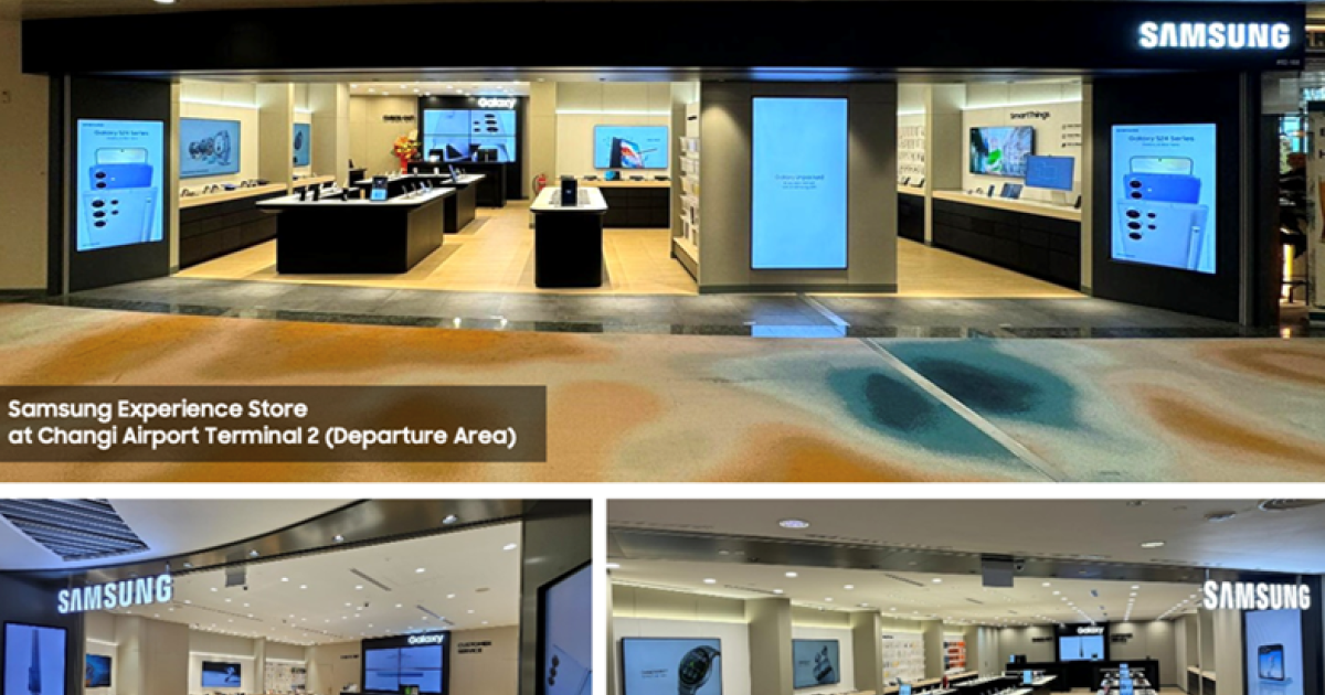Samsung Unveils Three New Experience Stores in Singapore