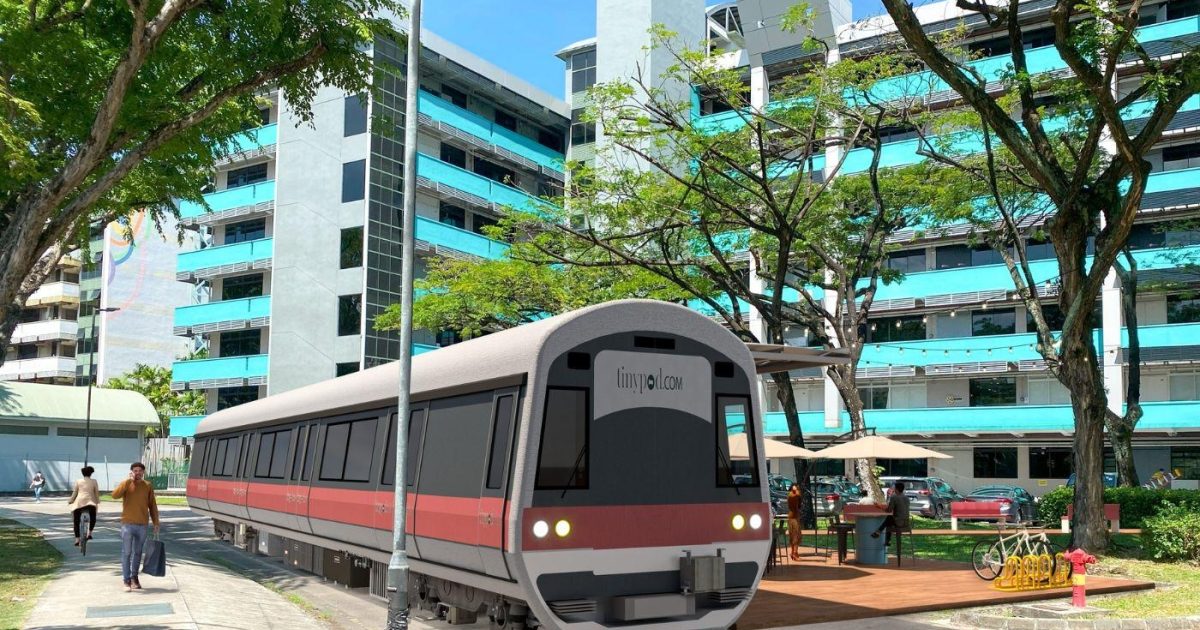 First Co-living Train Hotel in SG to launch at One-North
