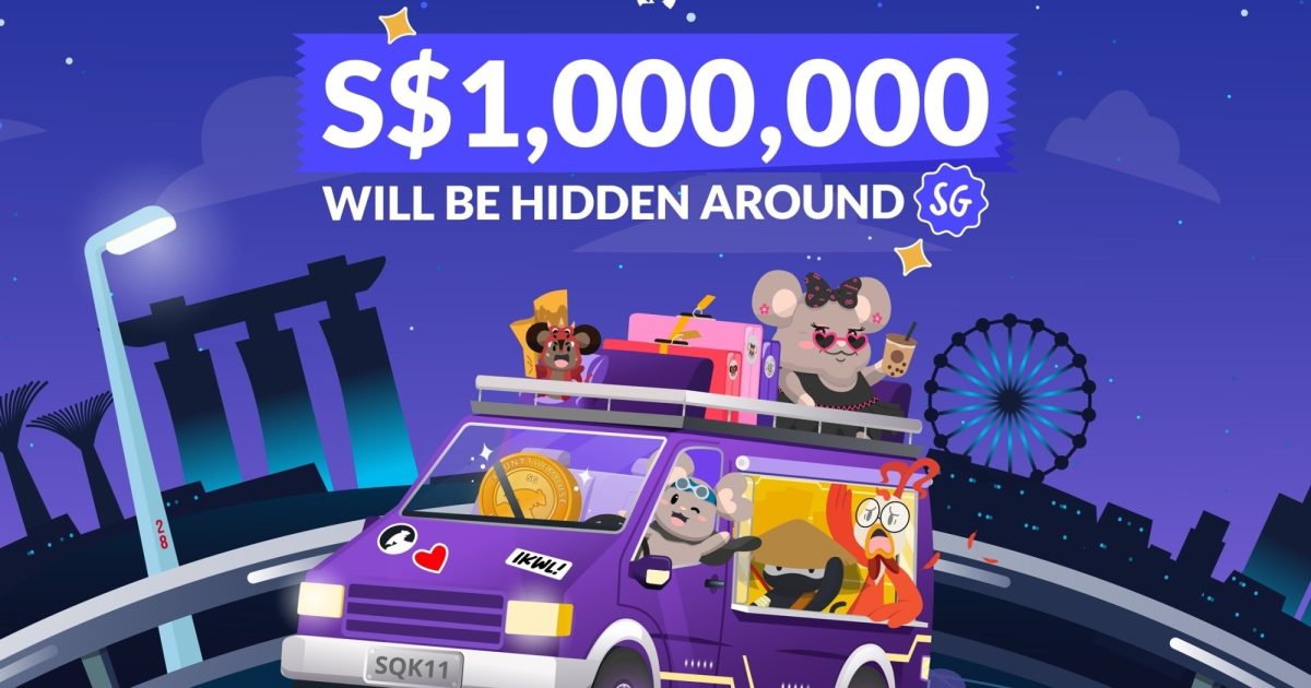 Sqkii's #HuntTheMouse Cash Hunt Commences in Singapore