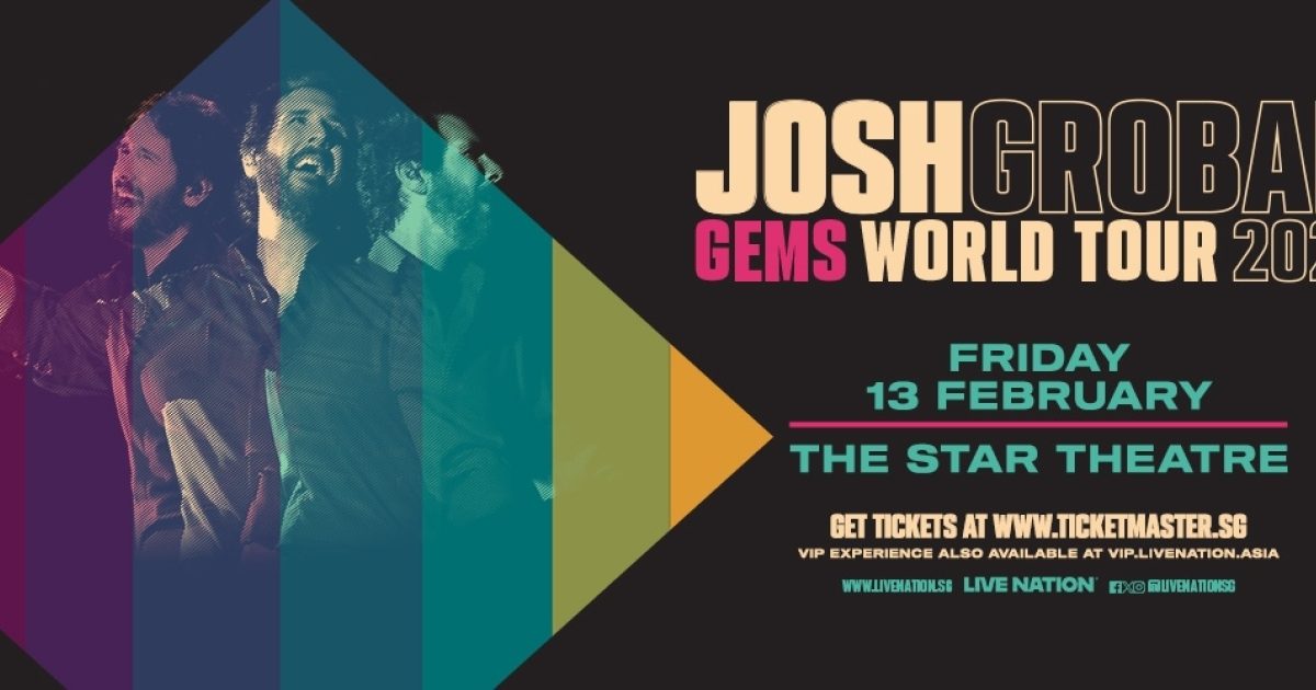 Josh Groban: GEMS World Tour in… | The Beat Singapore
