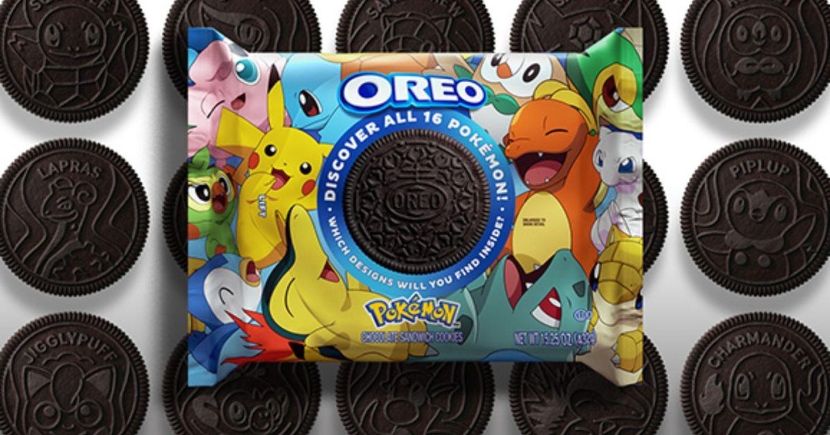 Pokémon Oreo Cookies Now Available at FairPrice Supermarket